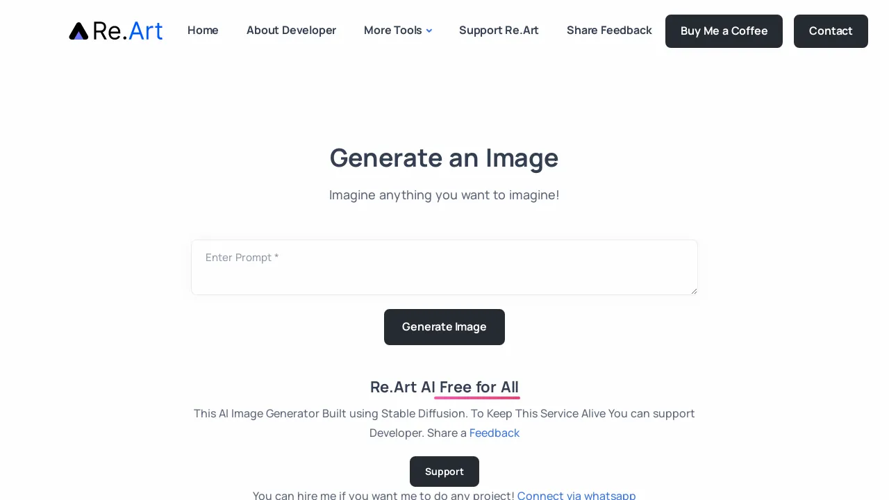 Re.Art AI Image Generator - BestofAI